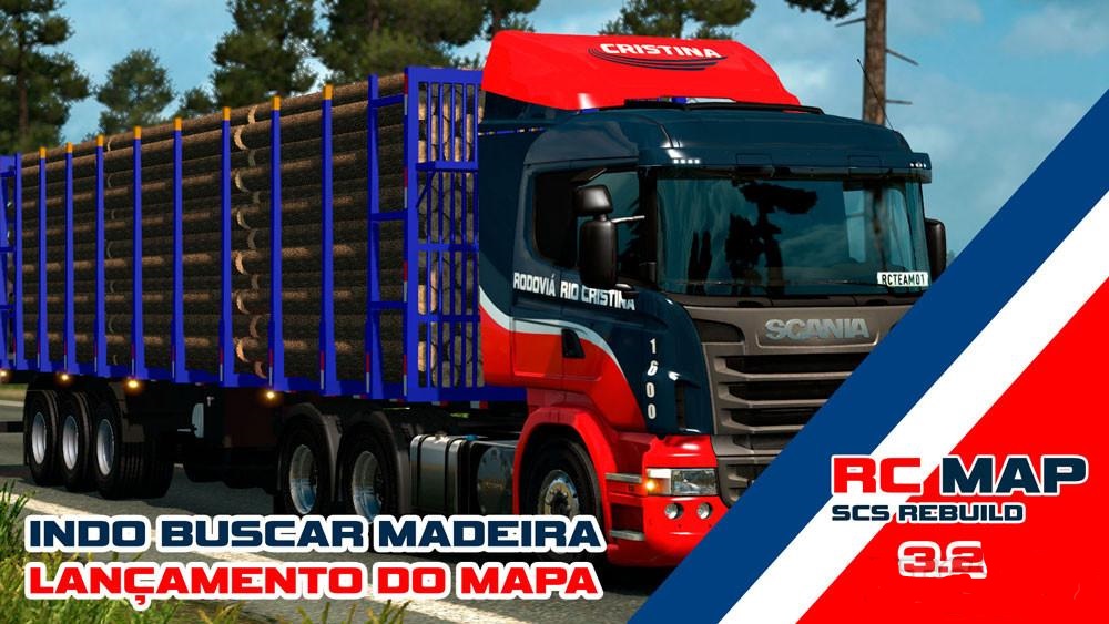 RCMAP – SCS REBUILD MAP MOD - ETS2 Mod Download