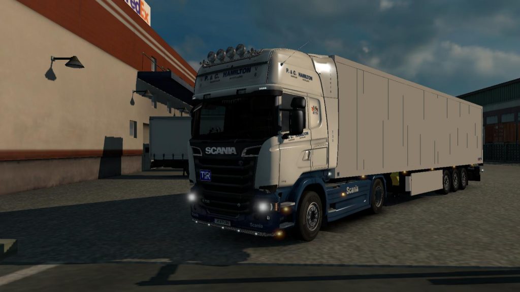 STREAMLINE PC HAMILTON 1.25 Skin mod - ETS2 Mod Download