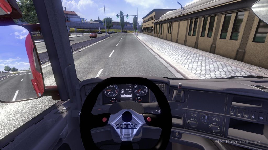 SPARCO STEERING WHEEL FOR SCANIA R2009 Tuning mod - ETS2 Mod Download