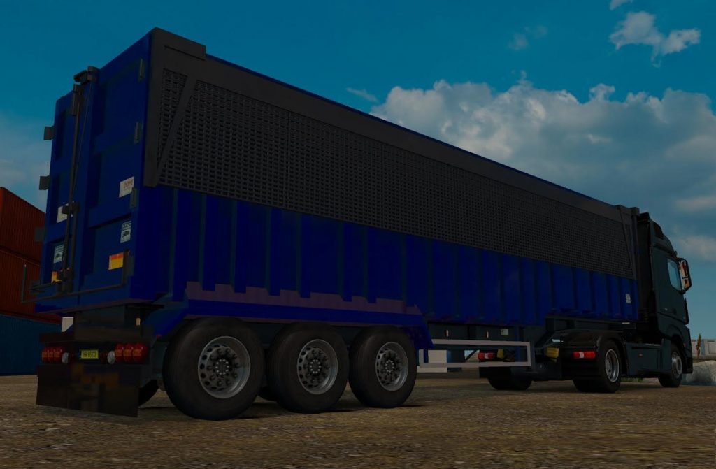 SCRAP TIPPER V1 TRAILER - ETS2 Mod Download