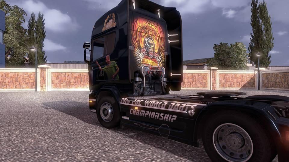 2015 PDC WORLD DARTS CHAMPIONSHIP – LIMITED EDITION SKIN SCANIA TRUCK ...