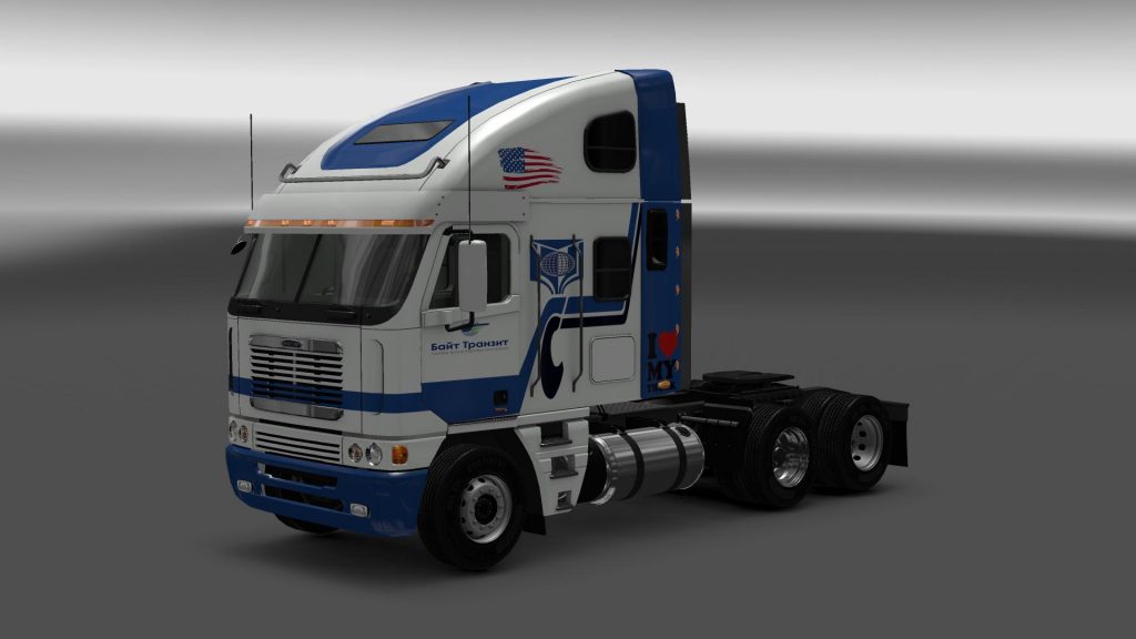 FREIGHTLINER ARGOSY BITETRANSIT SKIN V1 TRUCK SKIN - ETS2 Mod Download