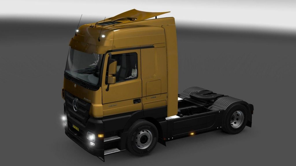 MERCEDES ACTROS MP3 REBUILD V1.0 TRUCK - ETS2 Mod Download