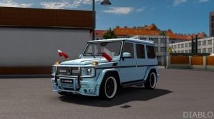 MERCEDES BENZ G - CLASS BY ELAMAN EDIT DIABLO 1.26 CAR MOD - ETS2 Mod ...