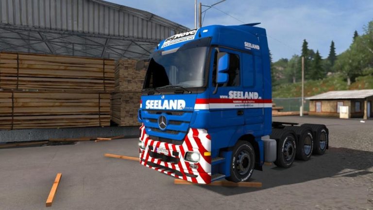 MERCEDES MP3 8X6 V1.0 TRUCK - ETS2 Mod Download