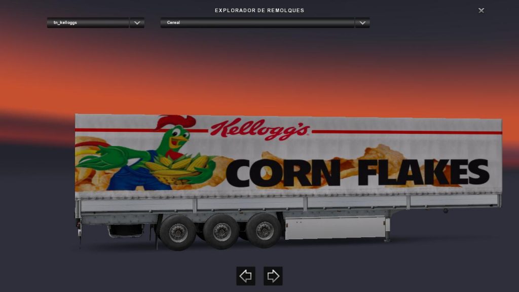 STANDALONE KELLOGG'S TRAILER ETS2 - ETS2 Mod Download
