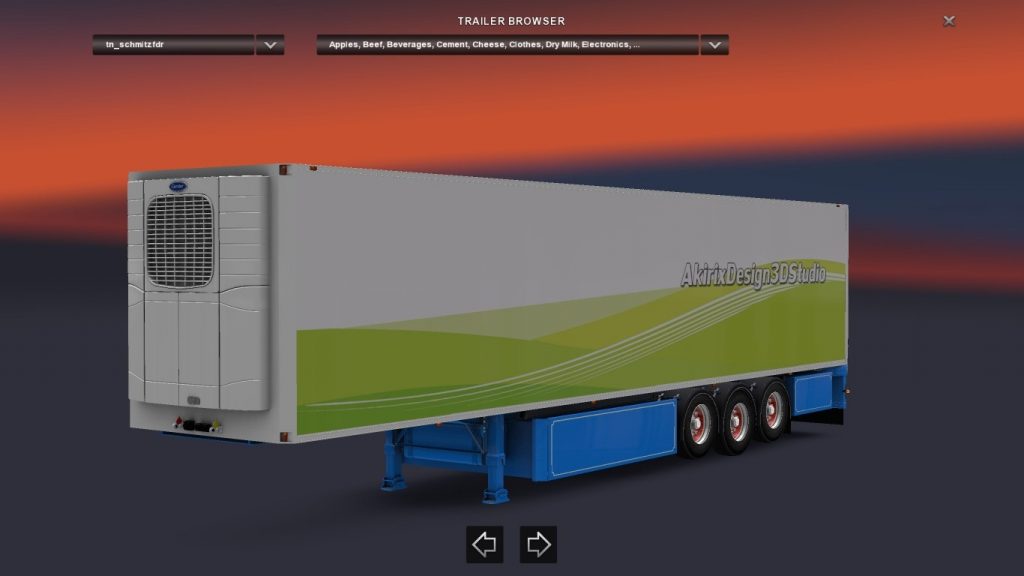 AkirixDesign3DStudio Schmitz Trailer ETS2 - ETS2 Mod Download