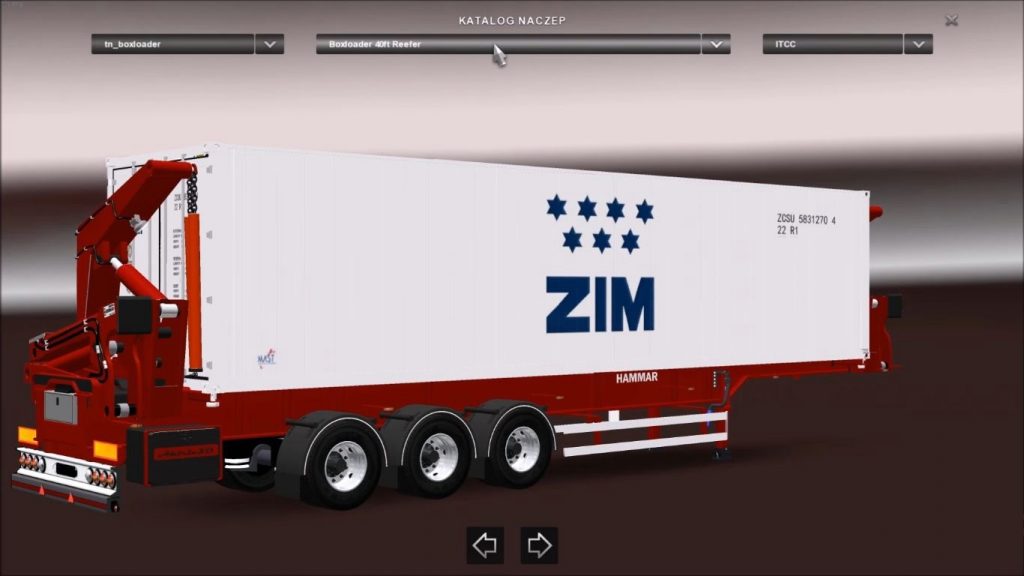 Hammar Boxloader Trailers Pack V 6.0 For ETS2 - ETS2 Mod Download