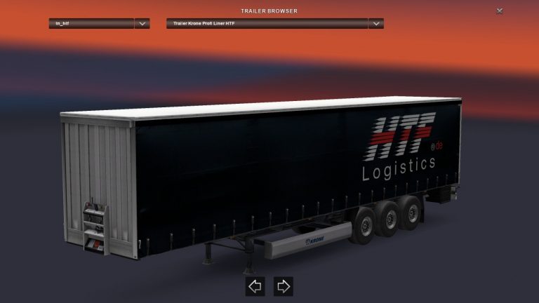 Krone HTF Logistics Trailer ETS2 - ETS2 Mod Download