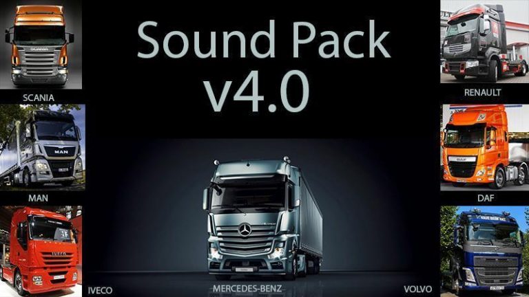 MEGA SOUND PACK FOR ALL TRUCK SOUNDS MOD - ETS2 Mod Download