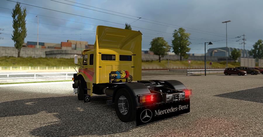 MERCEDES BENZ LS 1519-1525 BRASILIAN 1.26.X TRUCK MOD - ETS2 Mod Download