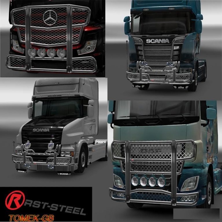 RST STEEL FINAL V1.0 TUNING MOD - ETS2 Mod Download
