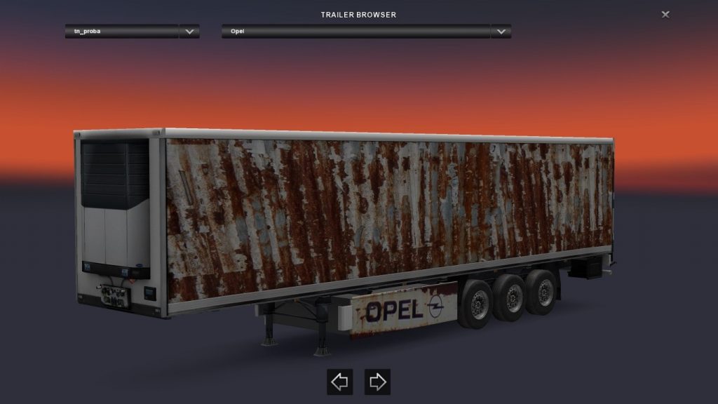 Rusty Opel Trailer ETS2 - ETS2 Mod Download