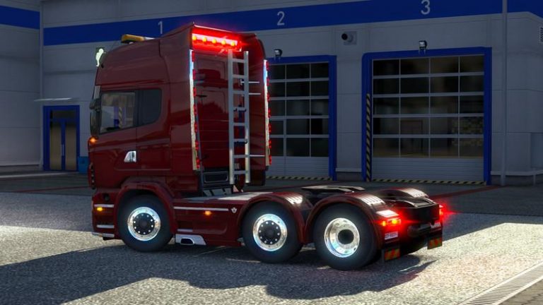 SCANIA V8 TUNING MOD V2.0 ETS2 - ETS2 Mod Download