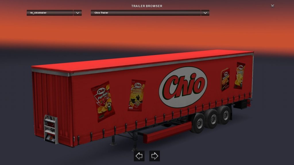 Standalone Chio Trailer ETS2 - ETS2 Mod Download