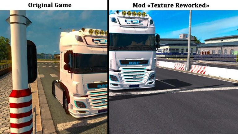 TEXTURES REWORKED V2.4 MOD - ETS2 Mod Download
