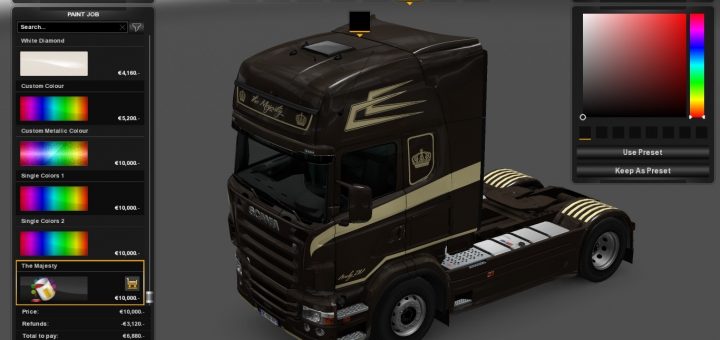 ETS2 Truck Skins Mods | Euro Truck Simulator 2 Truck Skins Mods