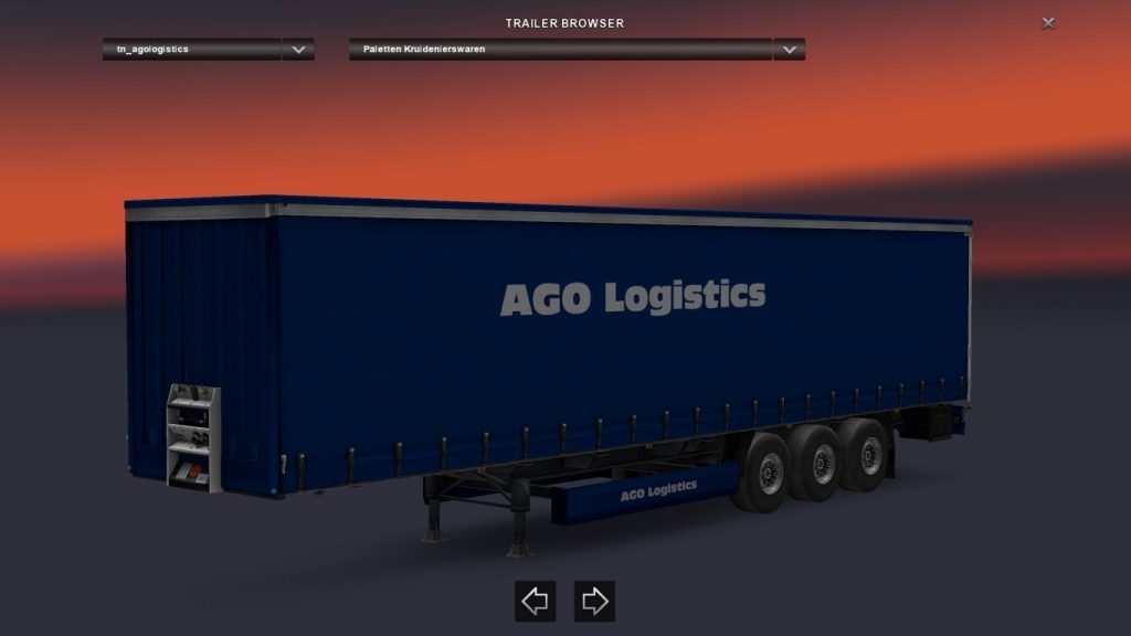 Trailer Ago Logistics Members ETS2 - ETS2 Mod Download