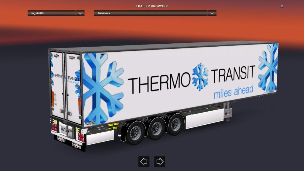 Chereau Trailers Pack 127 Update Ets2 Ets2 Mod Download