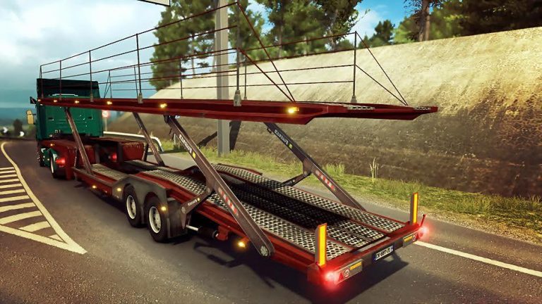 EMPTY TRAILERS CAR TRANSPORT V1.0 ETS2 - ETS2 Mod Download