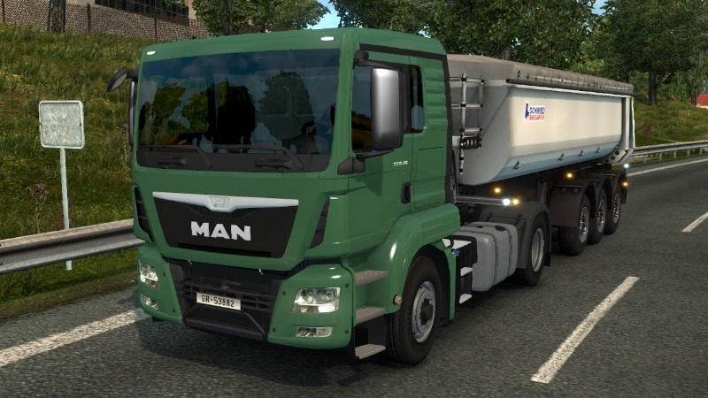MAN TGS EURO6 V1.1 1.27.X TRUCK MOD - ETS2 Mod Download