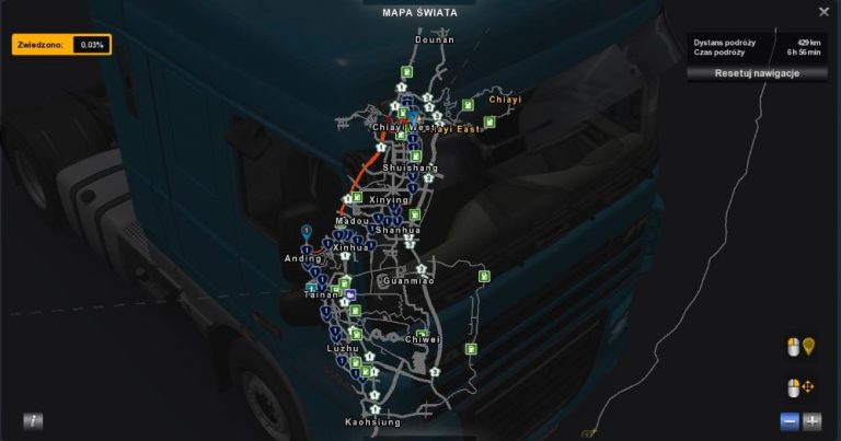ROC + PRC NAMES MODS V0.11 MAP MOD - ETS2 Mod Download