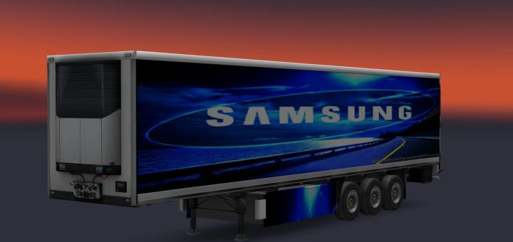 Samsung Trailer - ETS2 Mods | Euro Truck Simulator 2 Samsung Trailer Mods