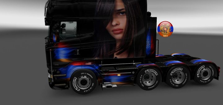 SCANIA S 8X4 (HEAVY) SKIN TEMPLATE HQ (4096X4096) 1.36.X ETS2 - ETS2 ...