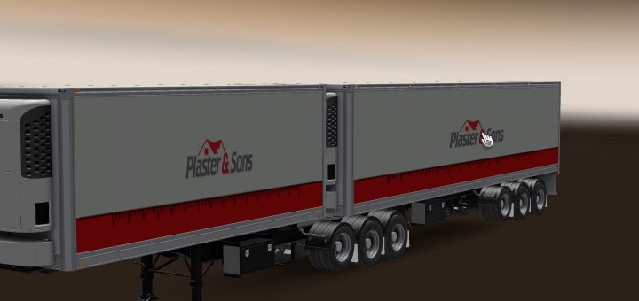 Double Trailers - ETS2 Mods | Euro Truck Simulator 2 Double Trailers Mods