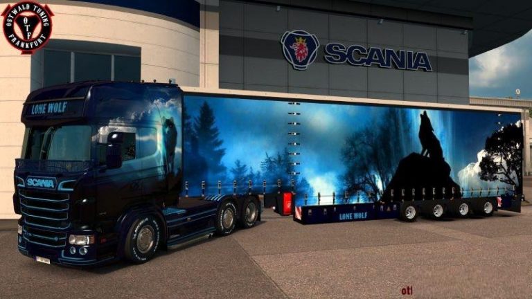 LONE WOLF PACK V2.0 / 1.27.X SKINS PACK FOR ETS2 - ETS2 Mod Download
