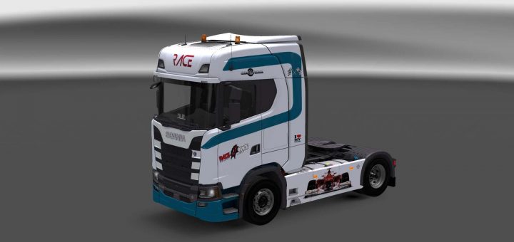 SCANIA RJL TOMO TRANSPORT TRUCK SKIN - ETS2 Mod Download