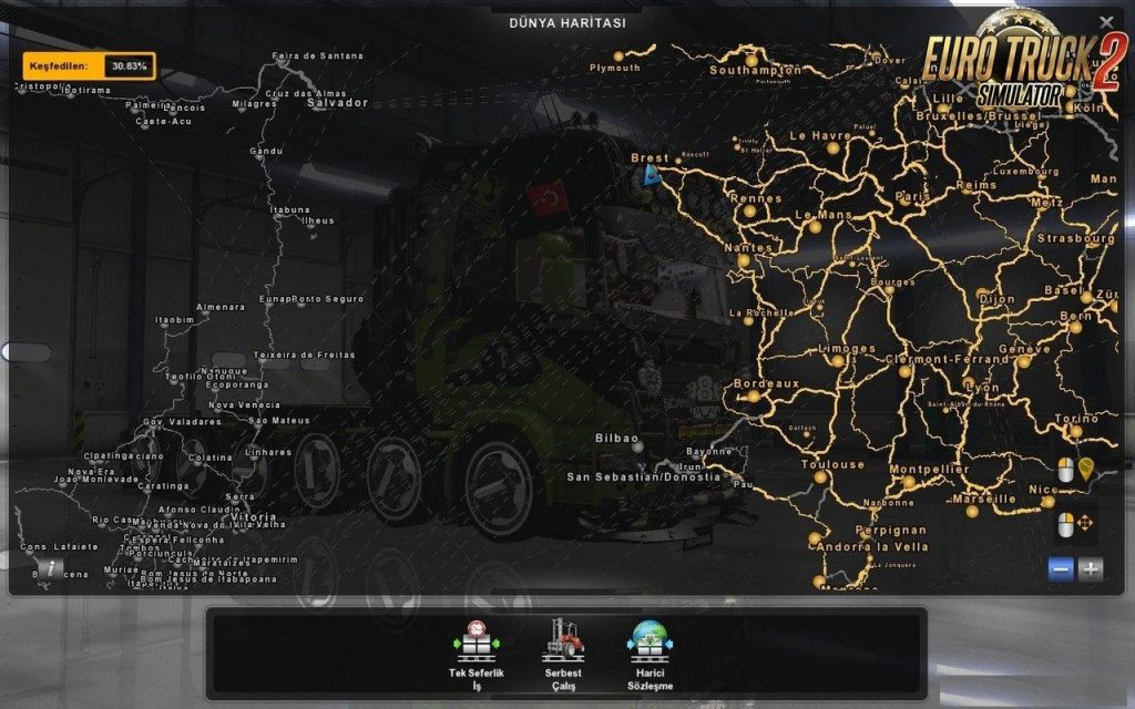 PROMODS V2.16 + EAA MAP V4.2 FIX [1.27.X] ETS2 - ETS2 Mod Download