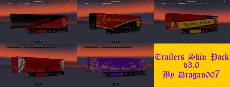 TRAILER SKIN PACK V3.0 ETS2 - ETS2 Mod Download