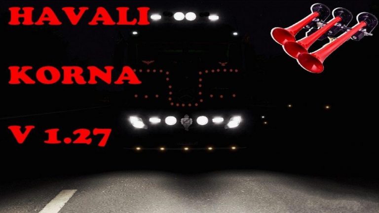 AIR HORN FOR ALL TRUCKS SOUNDS MOD - ETS2 Mod Download