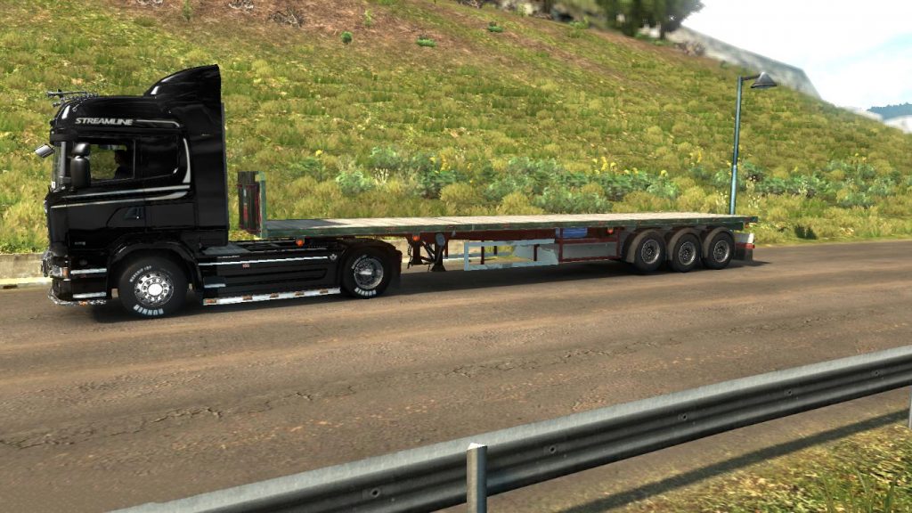 EMPTY FLAT BED 1.27.X TRAILER MOD - ETS2 Mod Download