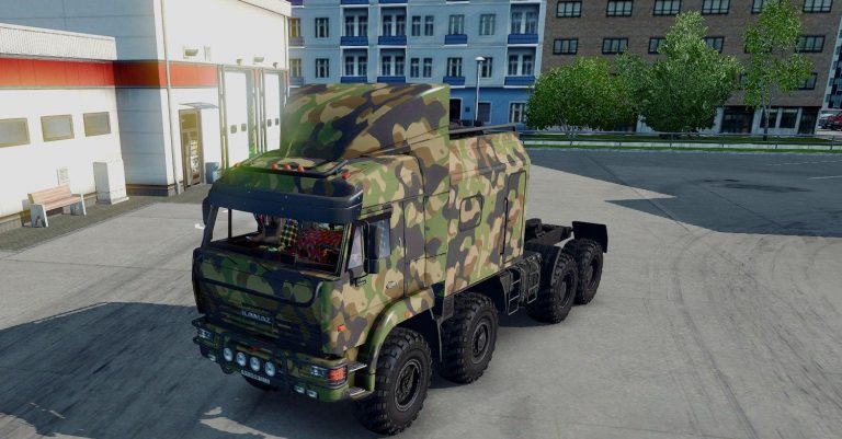 KAMAZ 43-63-65 FOR LOW-PC TRUCK MOD - ETS2 Mod Download