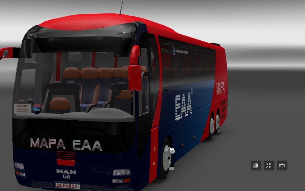 MAPA EAA BUS VERSION UPD [17.06.17] [1.27] MAP MOD - ETS2 Mod Download