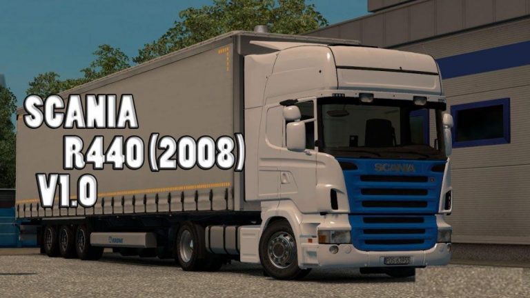 SCANIA R440 V1.0 KRONE MEGA LINER TRUCK MOD - ETS2 Mod Download