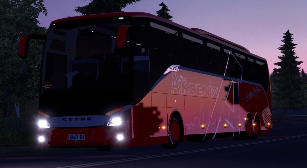 SETRA 519 HDH BUS 2017 V3 FOR ETS2 BUS MOD - ETS2 Mod Download