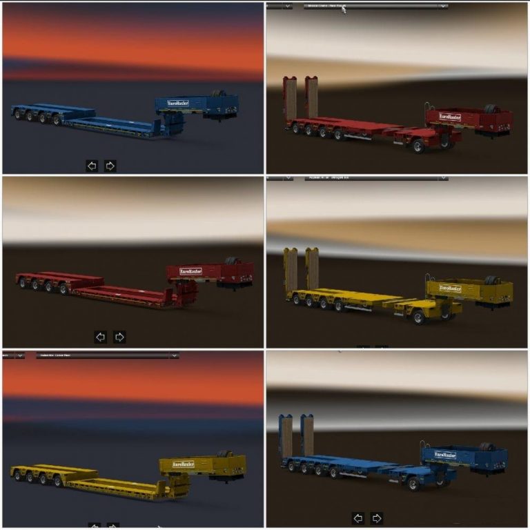 EMPTY HEAVY CARGO TRAILER FOR MULTIPLAYER ETS2 - ETS2 Mod Download