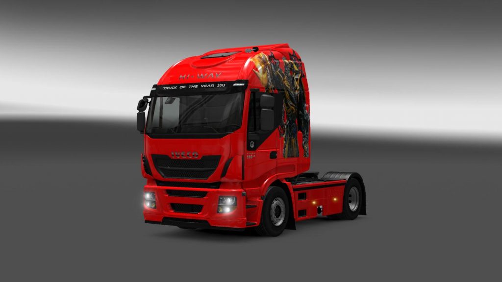 TRANSFORMERS 5 RED V1.0 TRUCK SKIN - ETS2 Mod Download
