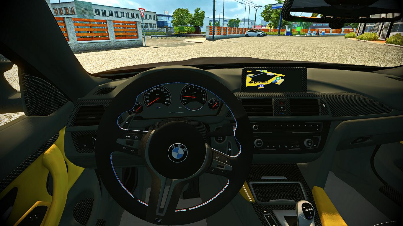 BMW M4 F30-F82 V1.26-1.28Х CAR MOD - ETS2 Mod Download