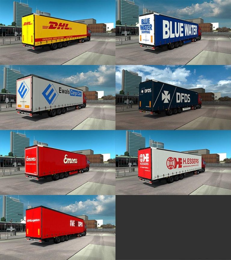 FLIEGL SDS350 MEGA – REWORK BY OBELIHNIO V1.3 TRAILER MOD - ETS2 Mod ...