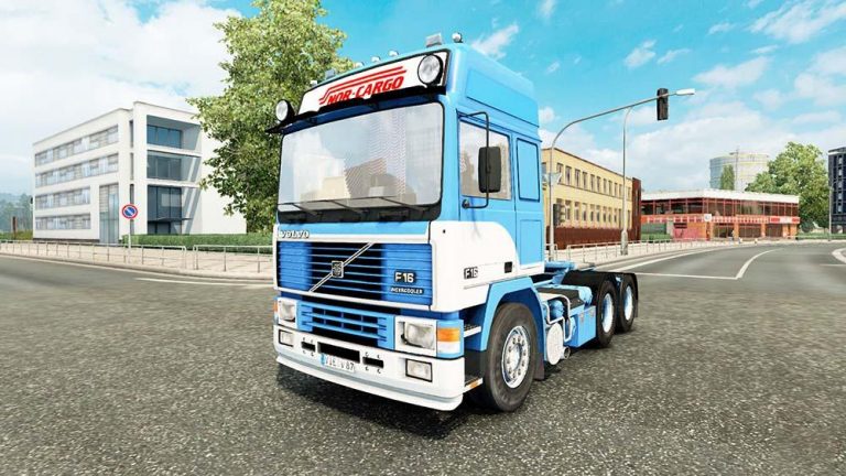 VOLVO F16 NOR CARGO V1.2 TRUCK MOD - ETS2 Mod Download