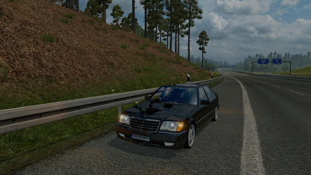 MERCEDES S600 W140 V1.0 CAR MOD - ETS2 Mod Download
