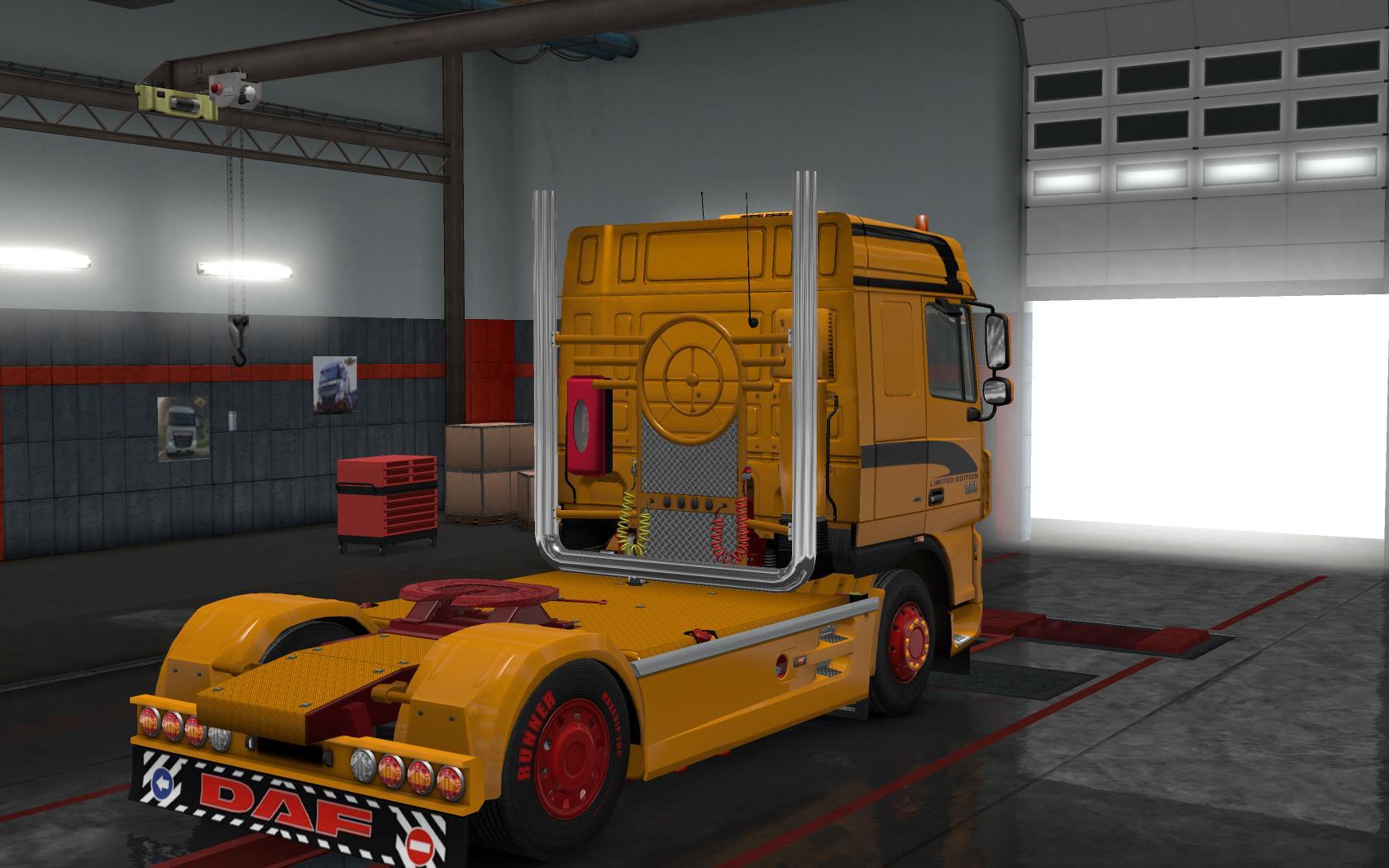 DAF XF 105 BY VAD&K V5.2 (1.28.Х) TRUCK MOD - ETS2 Mod Download