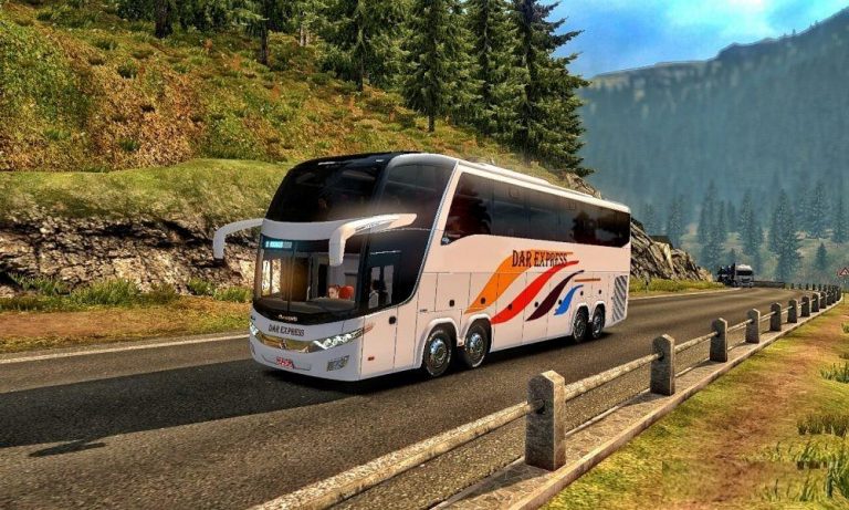 TANZANIA BUSES SKINS FOR MARCOPOLO G7 V1.0 BUS MOD - ETS2 Mod Download
