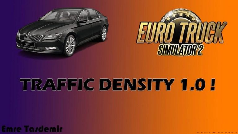 TRAFFIC DENSITY V1.0 MOD - ETS2 Mod Download