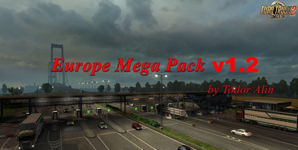 EUROPE MEGA PACK V1.2 MOD - ETS2 Mod Download