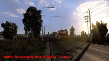 HOTFIX FOR HUNGARY MAP V0.9.28A – 1.30 MOD - ETS2 Mod Download